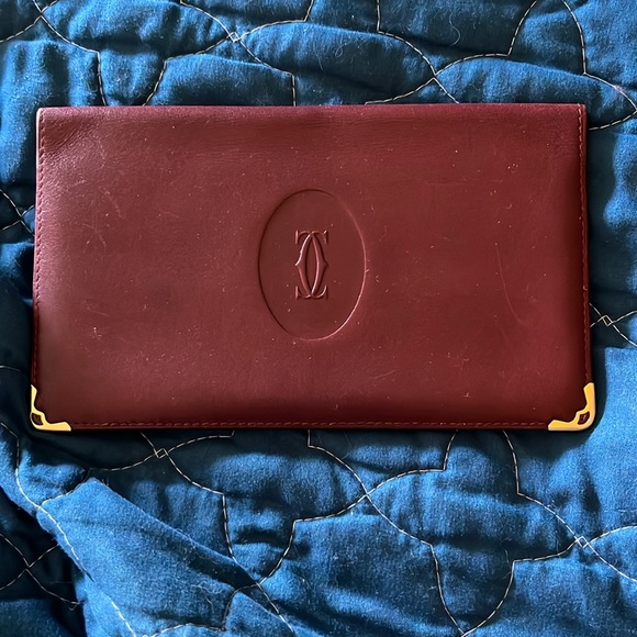 Cartier | Bags | Vintage Must De Cartier Bifold Wallet | Poshmark